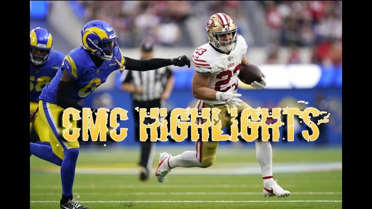 Christian McCaffrey HIGHLIGHTS Thursday Night Football 1st half - YouTube