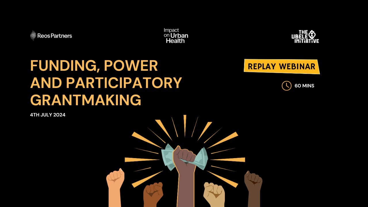 Funding, Power and Participatory Grantmaking | REPLAY WEBINAR - YouTube