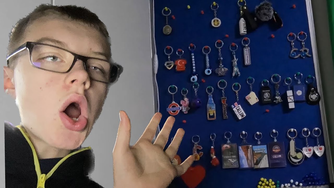 Going through my MASSIVE key ring collection 2024 - YouTube