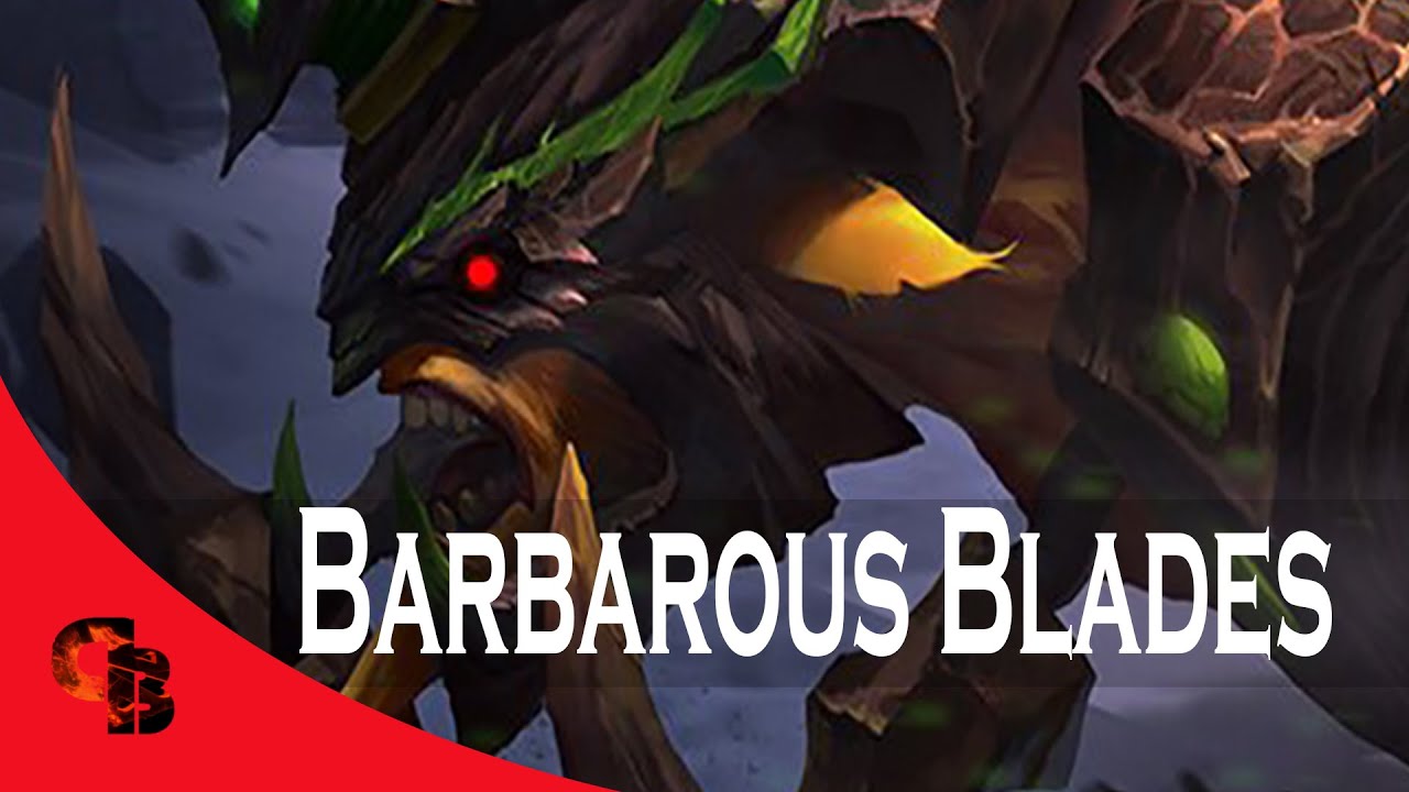 Dota 2: Store - Bristleback - Barbarous Blades - YouTube
