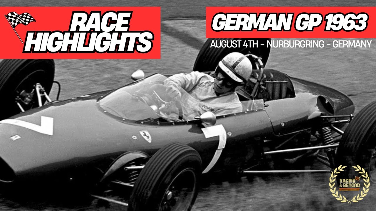 Formula 1 1963 German GP - John Surtees Earns His First F1 Victory - F1 ...