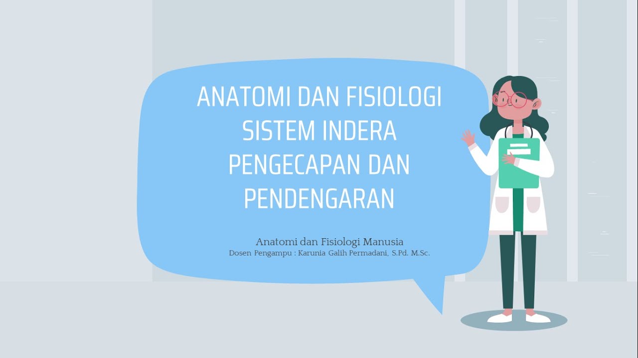 ANATOMI DAN FISIOLOGI SISTEM INDERA PENGECAPAN DAN PENGENGARAN ...
