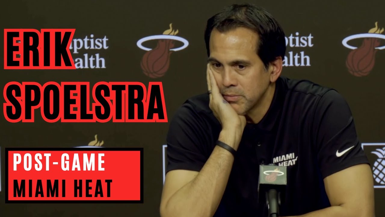 ERICK SPOELSTRA Post Game Interview Loss vs OKC 128-120 - YouTube