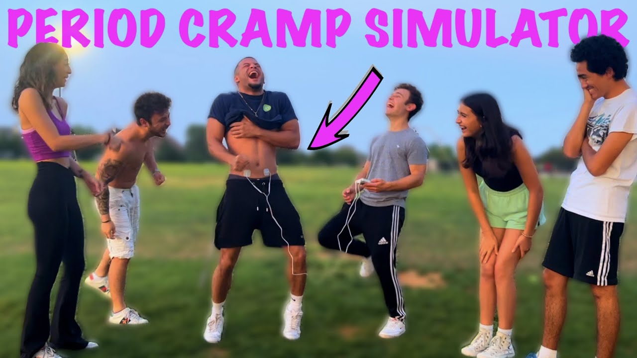 PERIOD CRAMP SIMULATOR PUNISHMENT CHALLENGE with my EX GIRLFRIEND ...
