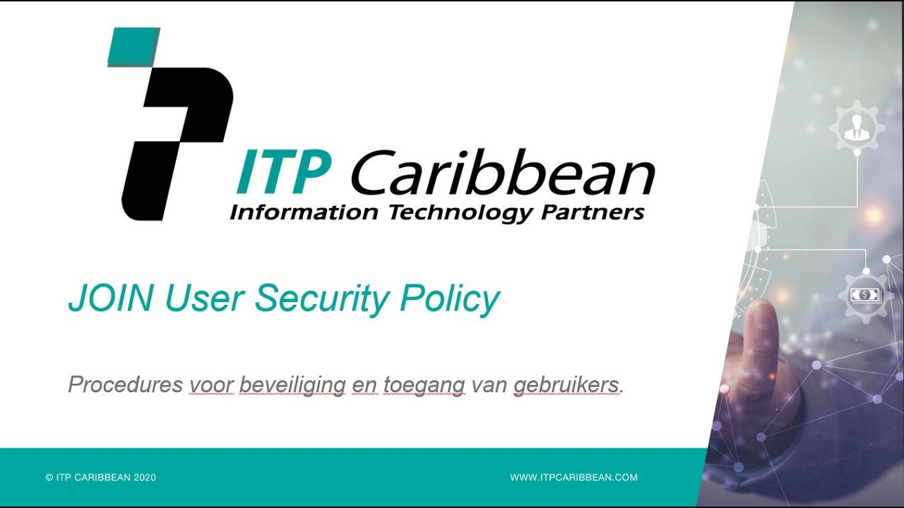 ITP Caribbean Webinar JOIN User Security 2021 - YouTube