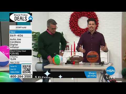 Auto Joe Cordless Digital Inflator - YouTube