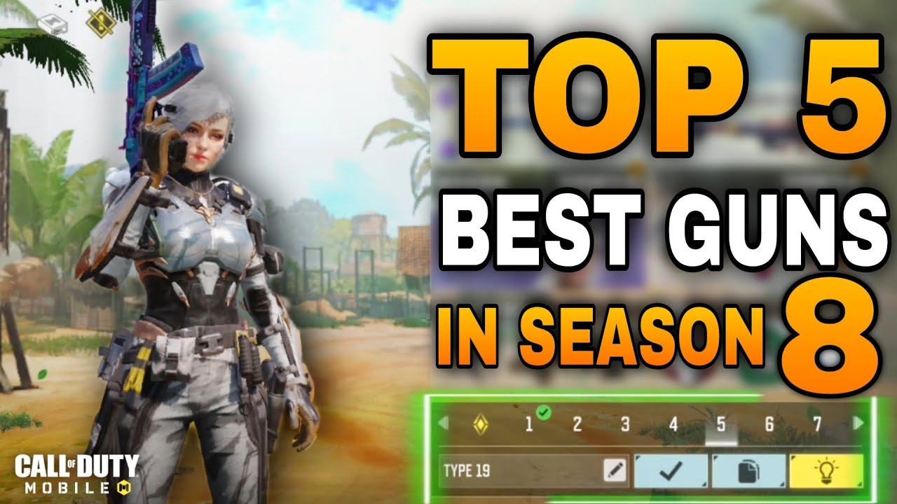 Top 5 Loadout in Season 8 CODM In 2024 + Attachment🔥 - YouTube