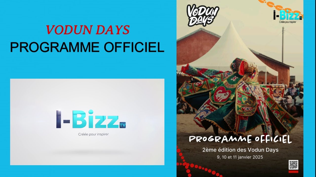 Vodun days 2025: programme officiel - YouTube