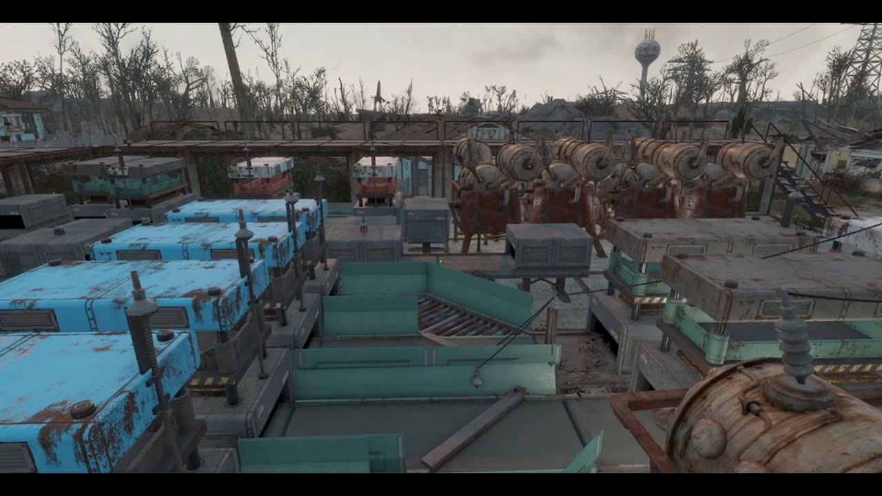 Part 13: Fallout 4 Modded! Factory overview! - YouTube