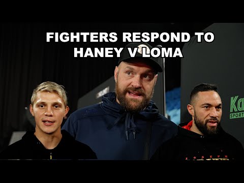 Tyson Fury And Professional Boxers React To Haney vs Lomachenko Decision