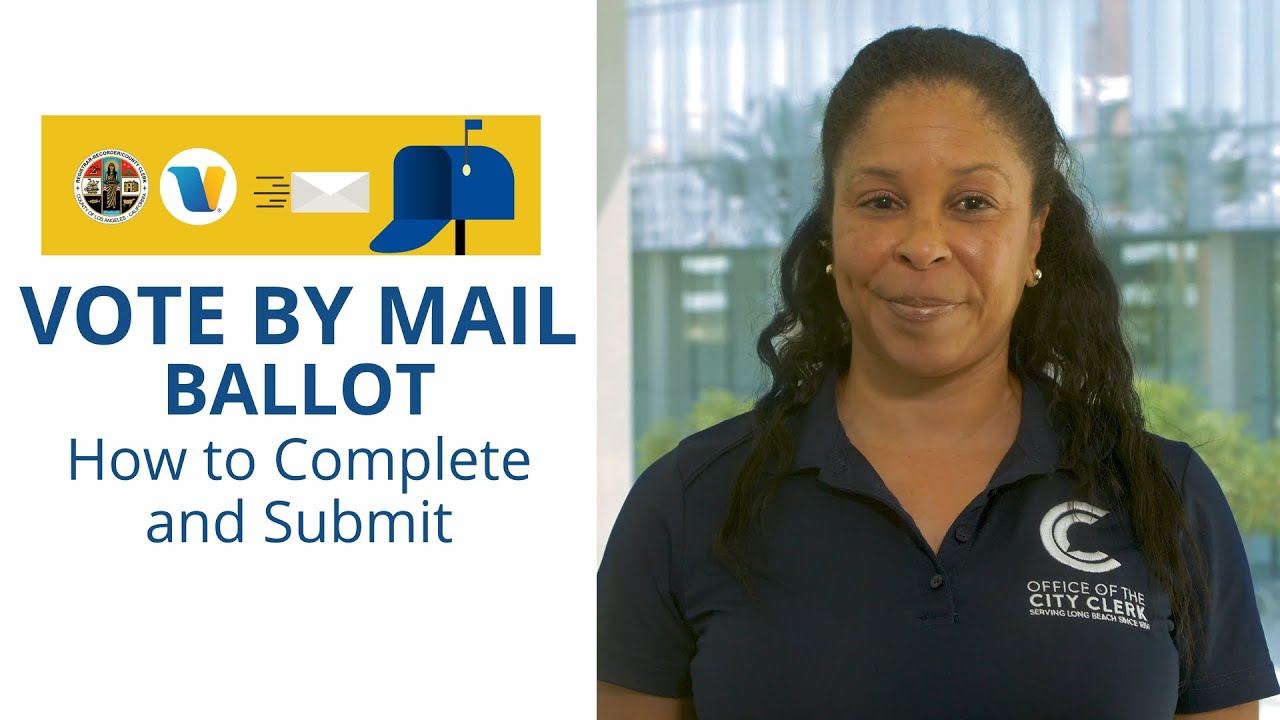 How to Submit Your Vote by Mail Ballot - YouTube