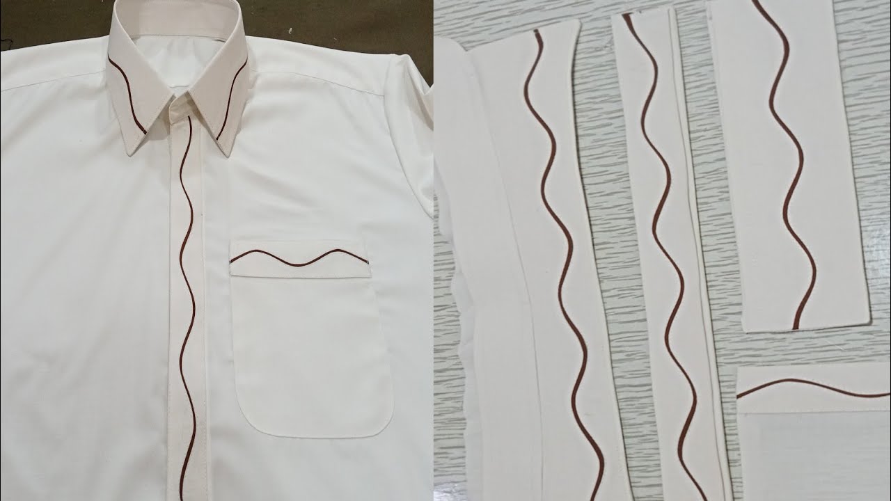 HoW to Make Gents Designer gents kurta design cutting and stitching ...