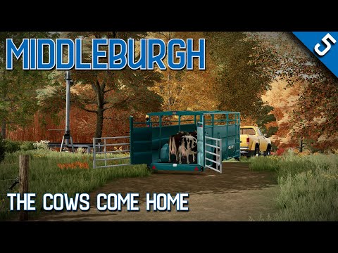 The Cows Come Home | Middleburgh FS22 | Episode 5 #fs22 - YouTube