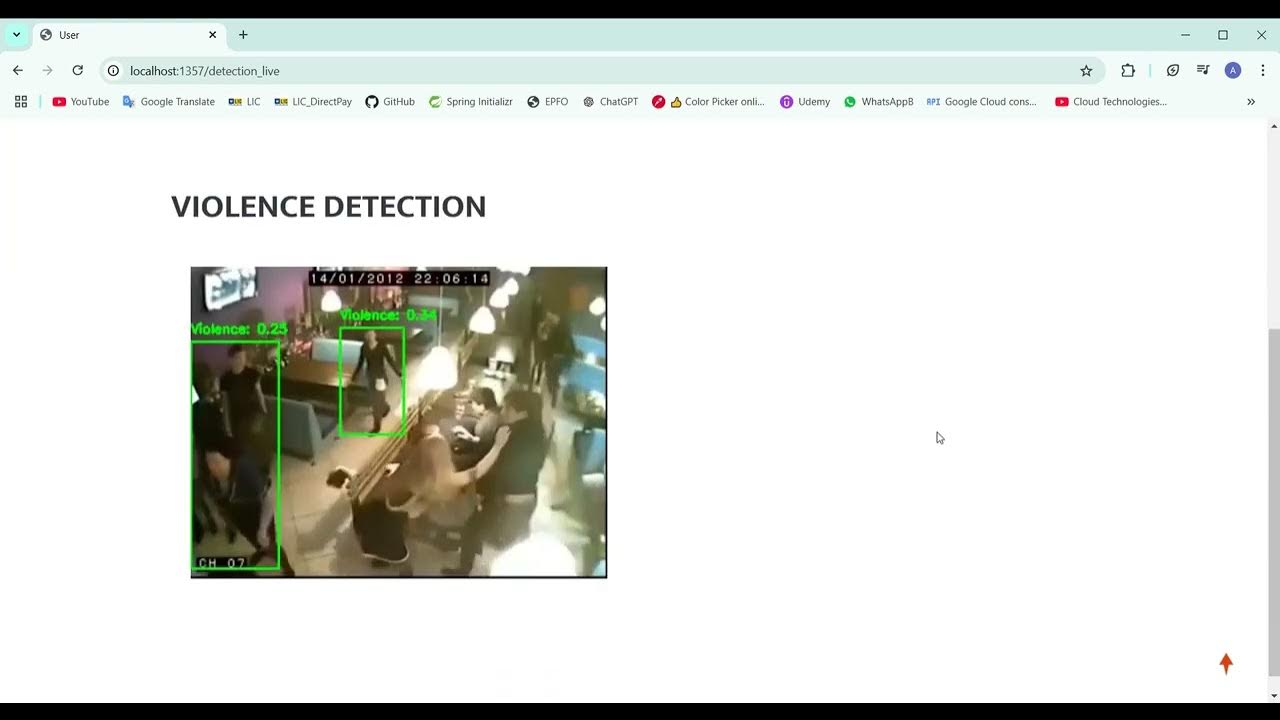 Violence Detection using #deeplearning (YOLOv8) & Secure Alert System | #pythonprojects | #cse ...