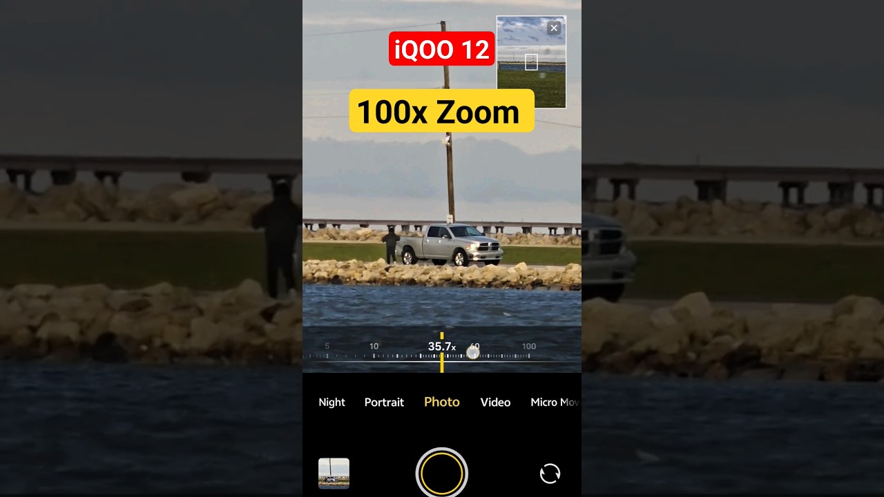 iQOO 12 100X Zoom Video Sample🔥🔥🔥