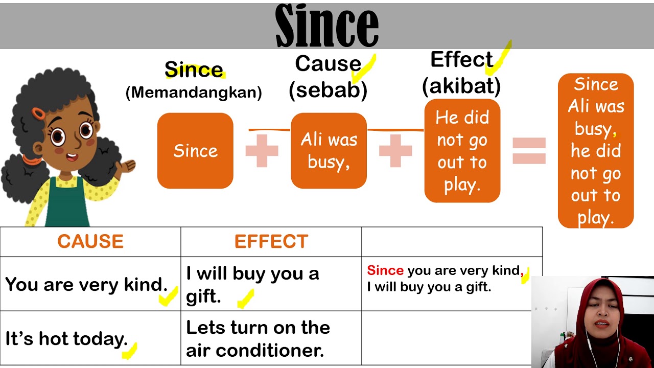 BI Y6 CONJUNCTIONS since, although & because - YouTube