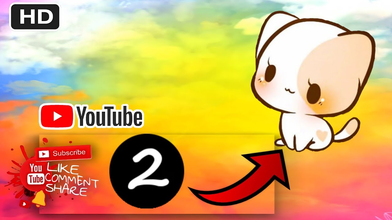 How to draw different pictures using number 2 \\ easy drawing skills ...