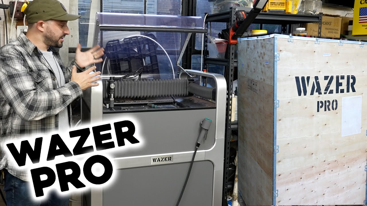 A Professional Waterjet For A SMALL Shop - Wazer PRO! - YouTube