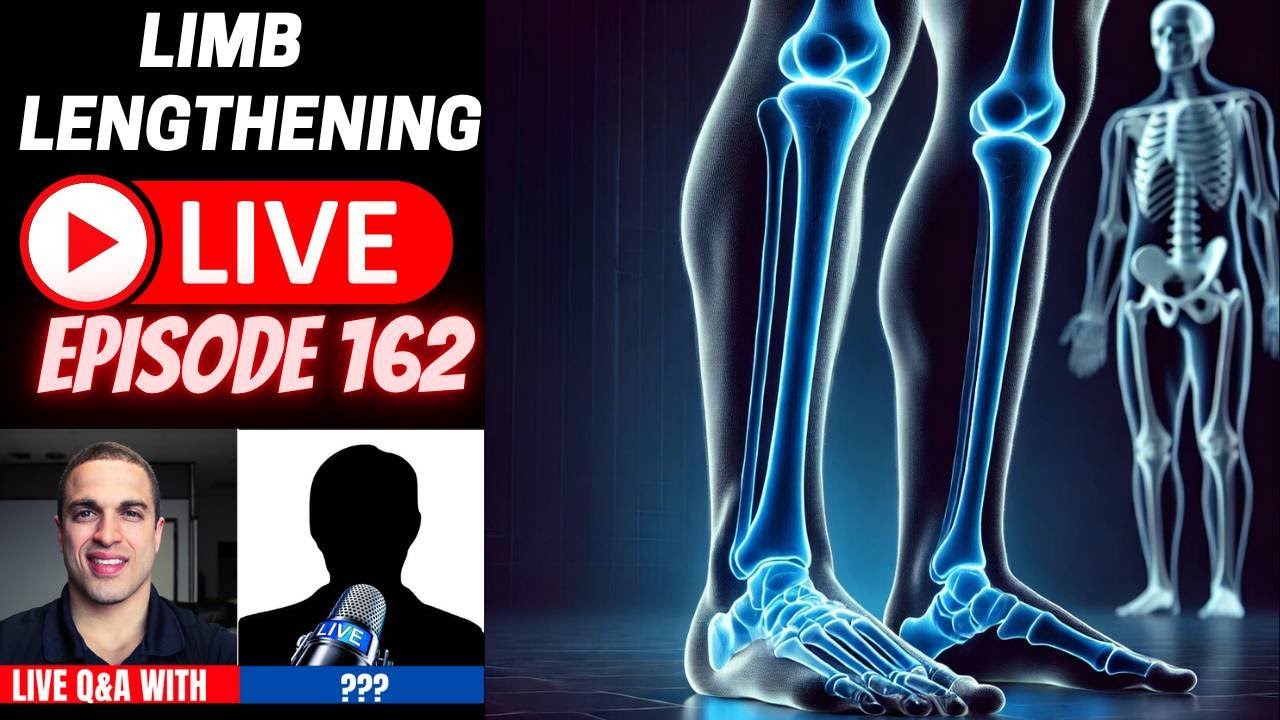 Limb Lengthening LIVE Episode 162 - Natalie Bone Healing Update ...