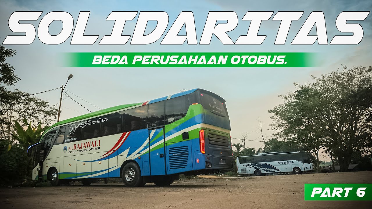 Bukti Solidaritas Di Jalan 👏👏 Antara PT.Rapi & Po.Rajawali-Saling Bantu ...