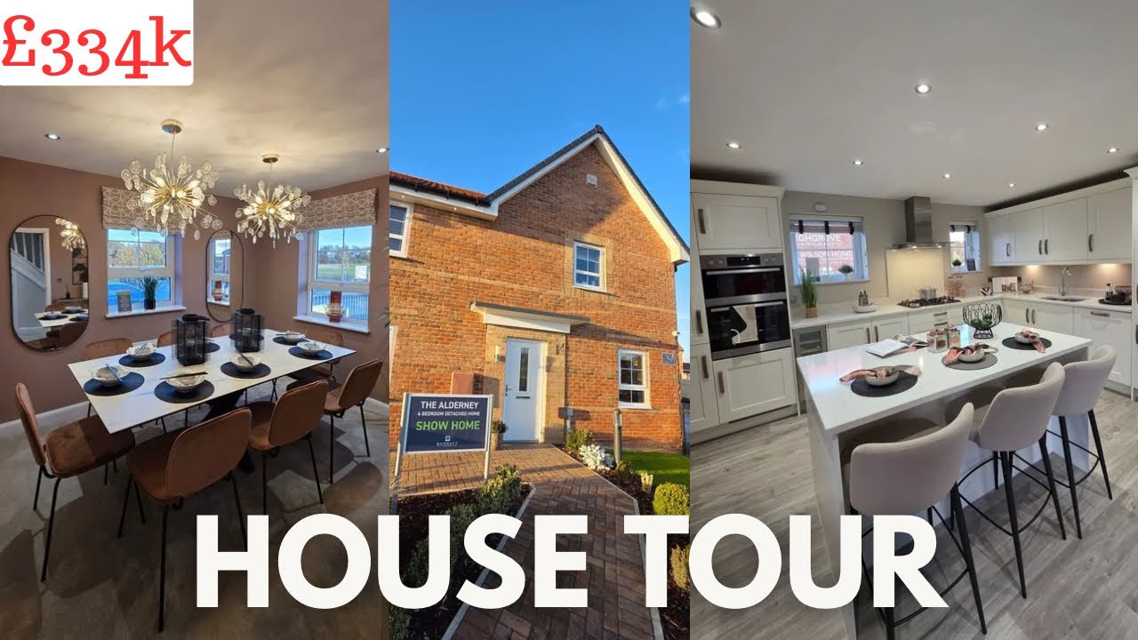 Inside a Stunning Barratt Homes Show Home | Full House Tour (UK New ...