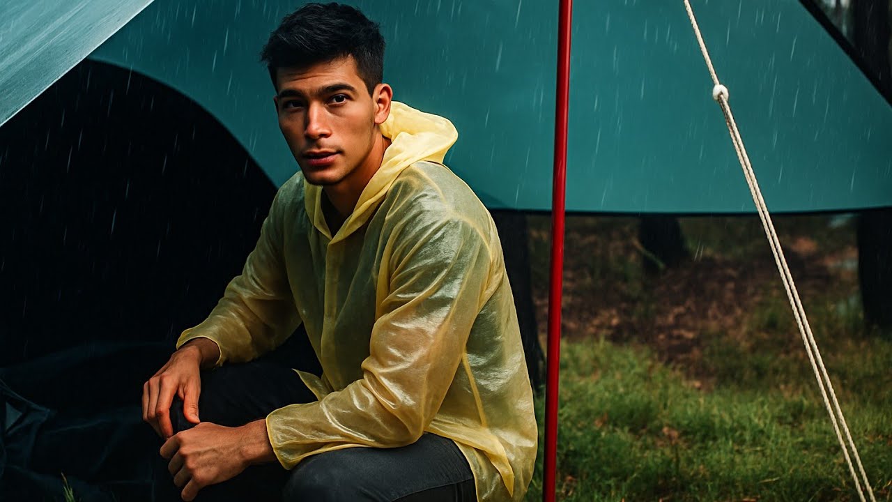 EXTREME RAINSTORM!! Solo Camping in Long Heavy Rain and Thunder - YouTube