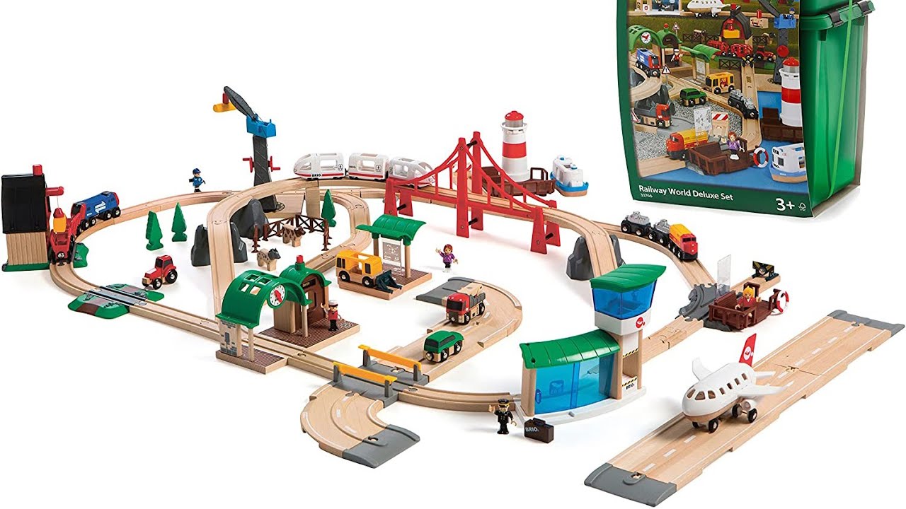 Wooden Train for Toddlers - Brio Toys - YouTube