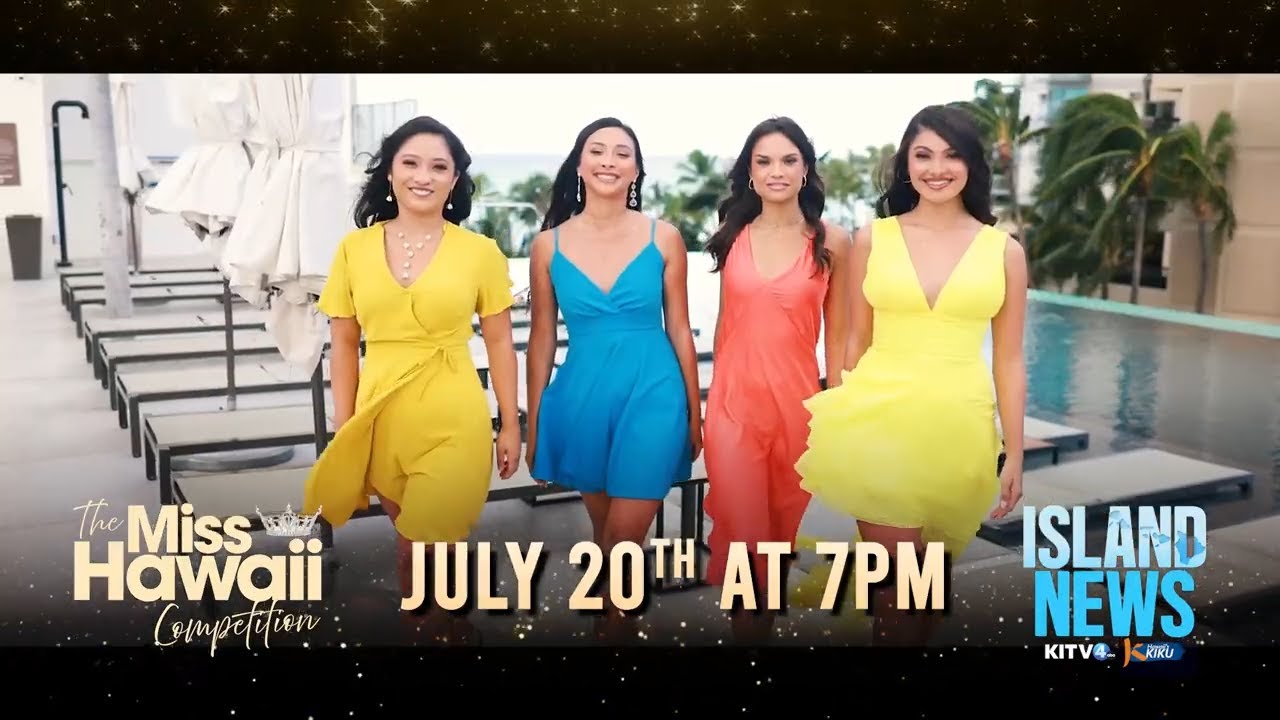 Miss Hawaii Competition 2024 - TV Promo - YouTube