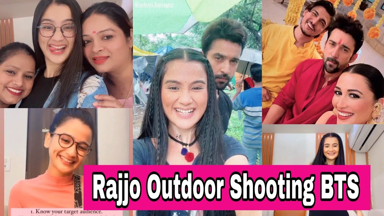 Rajjo Outdoor Shooting BTS... Udti Ka Naam Rajjo. Celesti Bairagey ...