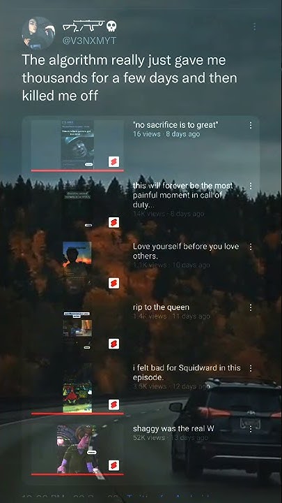 the algorithm is broken... - YouTube