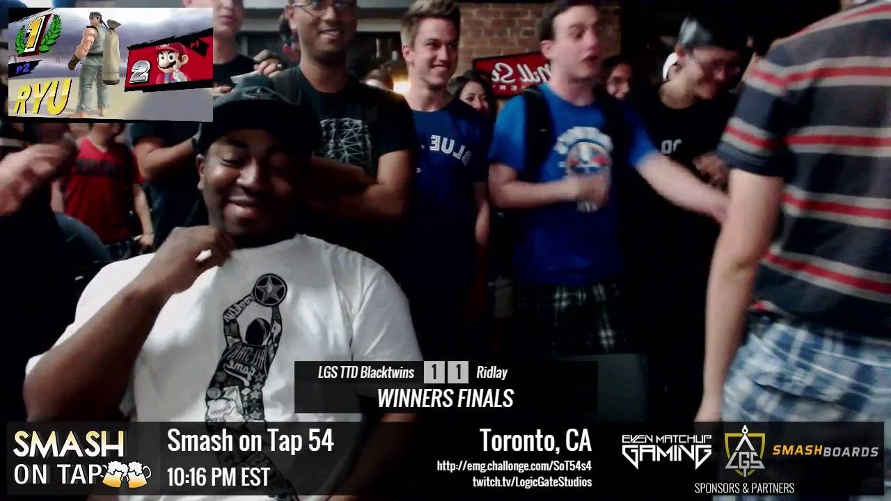 SOT #54 - LGS TTD Blacktwins (Mario) vs Ridlay (Ryu) - SSB4 Winners ...