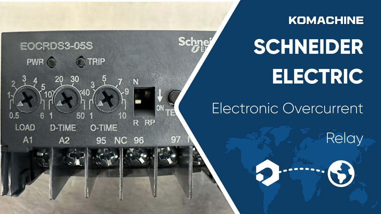 SCHNEIDER ELECTRIC / Electronic Overcurrent Relay (EOCRDS3-05S + 3CT-H1 ...
