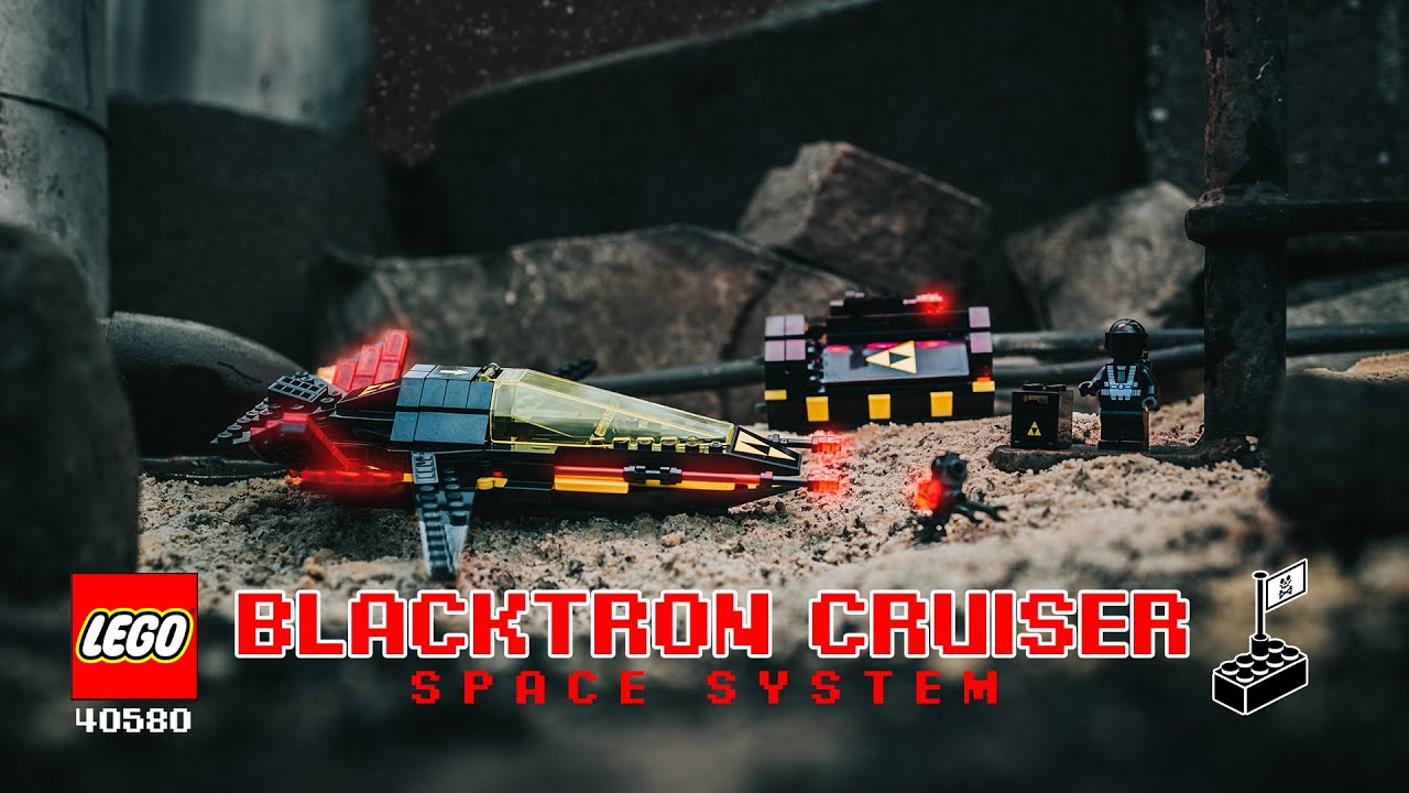 LEGO Blacktron Cruiser Space System | Build and Review - YouTube