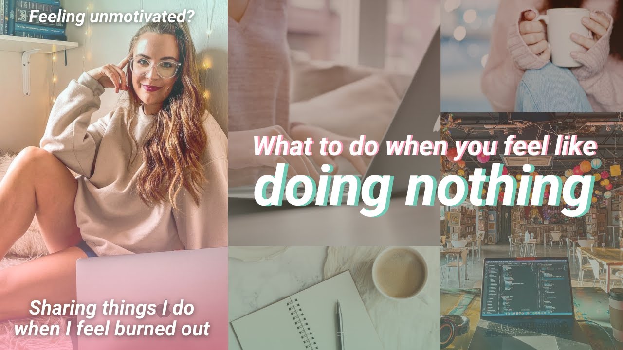 How to be More Productive When You Feel Unmotivated - YouTube