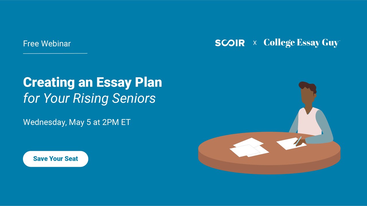 Creating an Essay Plan for Your Rising Seniors - YouTube