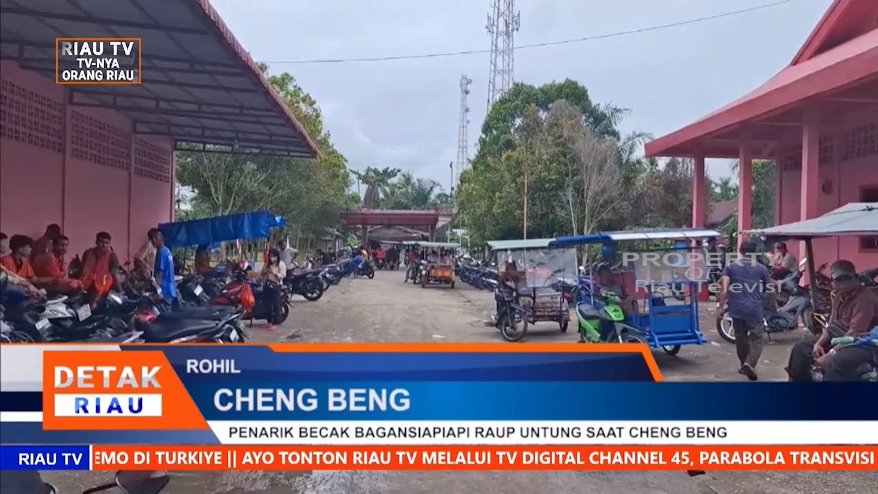 PENARIK BECAK BAGANSIAPIAPI RAUP UNTUNG SAAT CHENG BENG - YouTube
