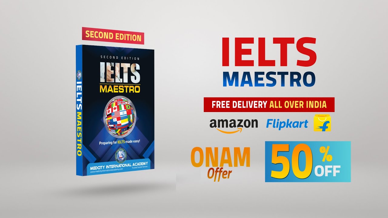 IELTS Maestro (2nd Edition) at 50% off- Onam special offer - YouTube