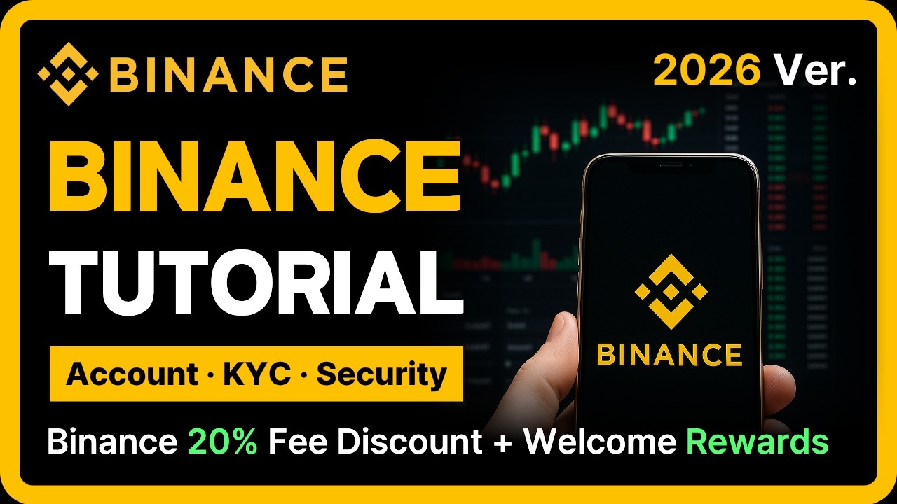 Binance Tutorial 2026 - How to Create a Binance Account on Mobile (Step ...