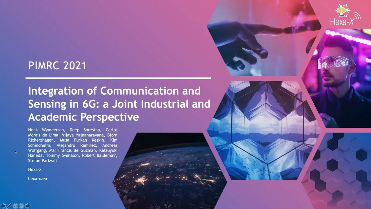 Integration of Communication and Sensing in 6G: a Joint Industrial and ...