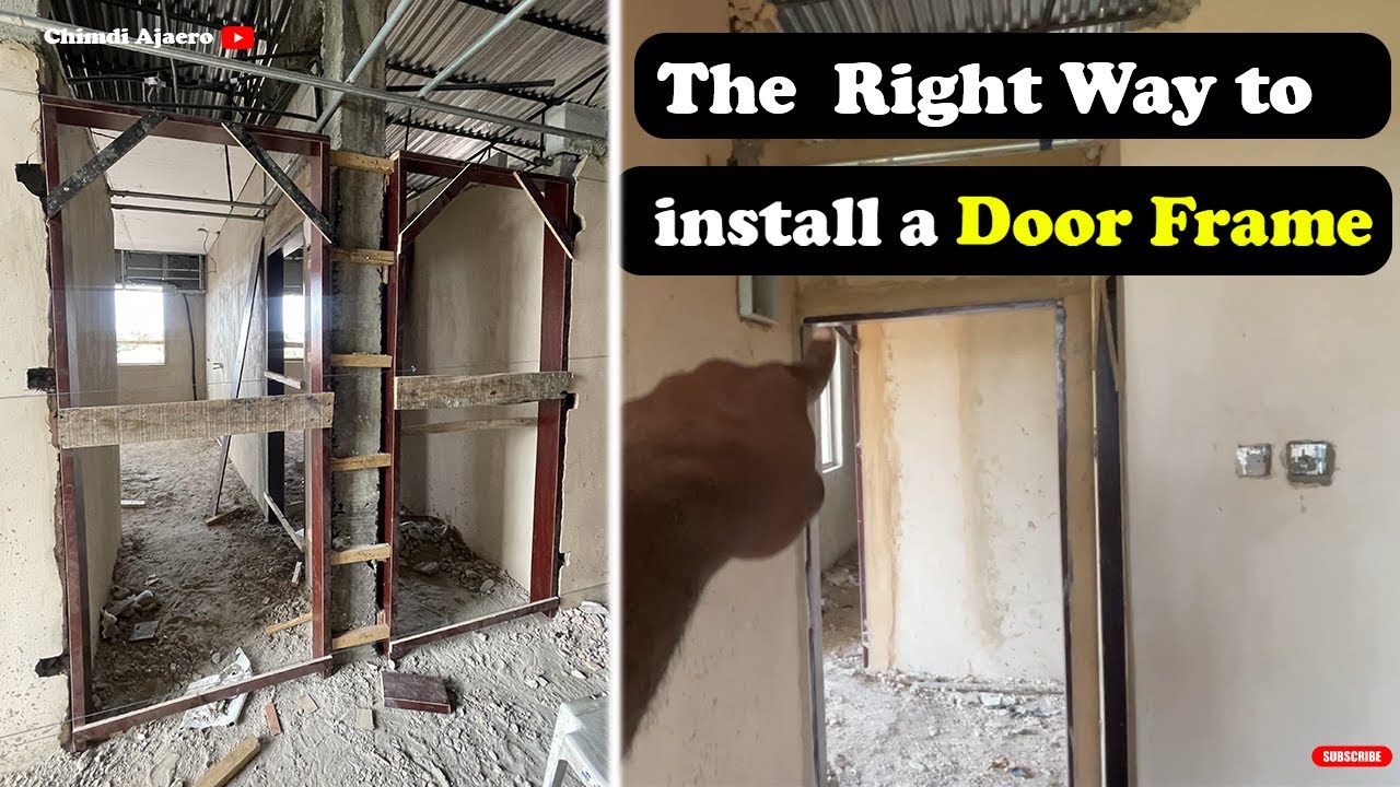 INSTALL Door Frame Like a PRO in 2024! (TIPS) - YouTube
