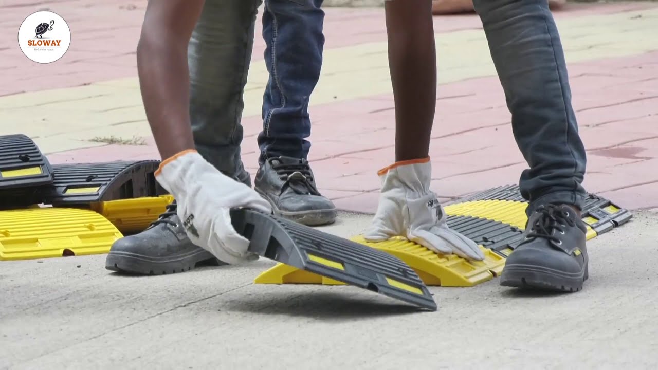 Sloway Speed Breaker Installation Process - YouTube