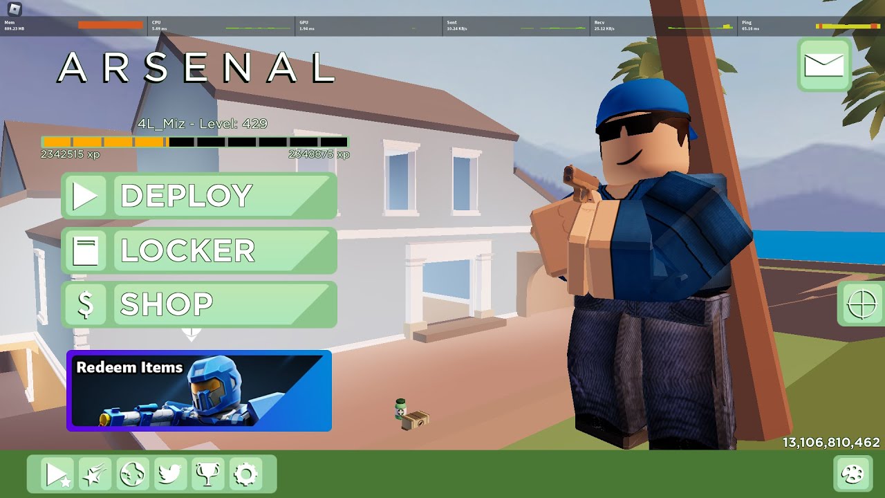 Roblox arsenal railgun royale 36 sec - YouTube