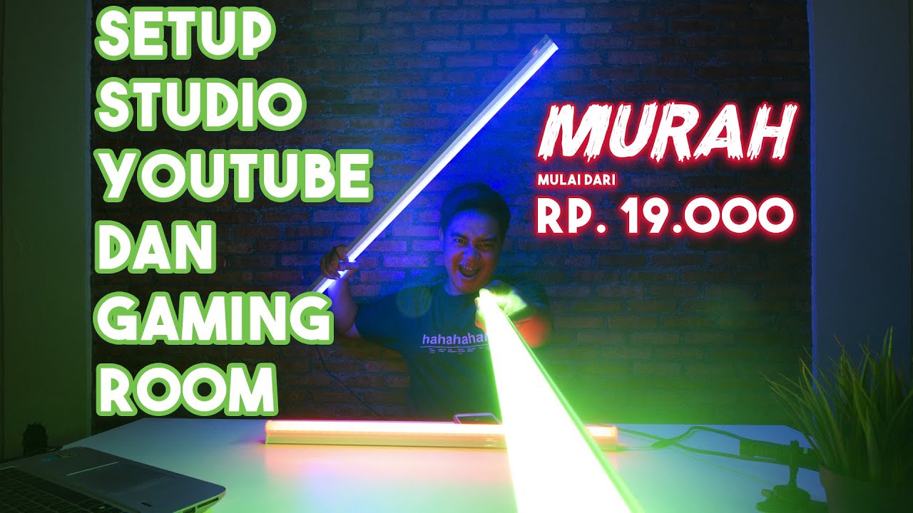 Review Lighting murah !!! | LED RGB NEON UNTUK SETUP GAMING DAN SETUP ...