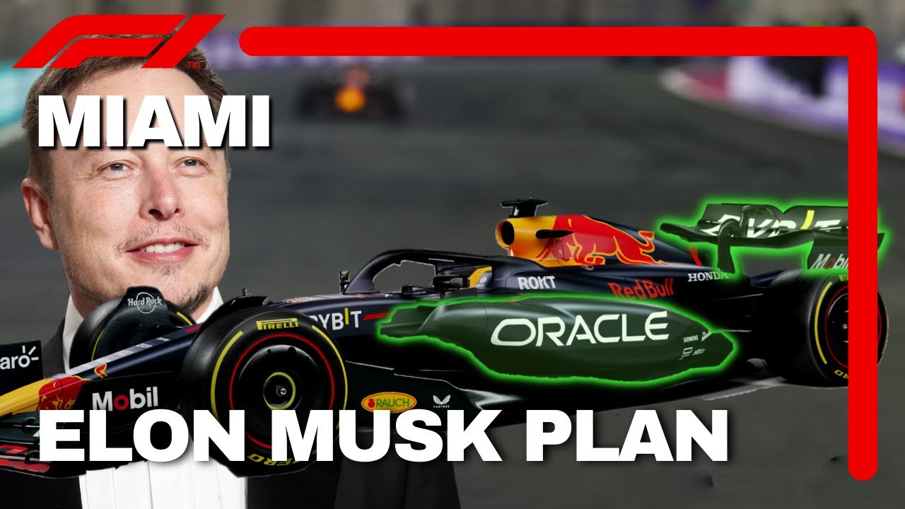 Elon Musk Dominates Miami Grand Prix with Red Bull Racing | 2023 Miami ...