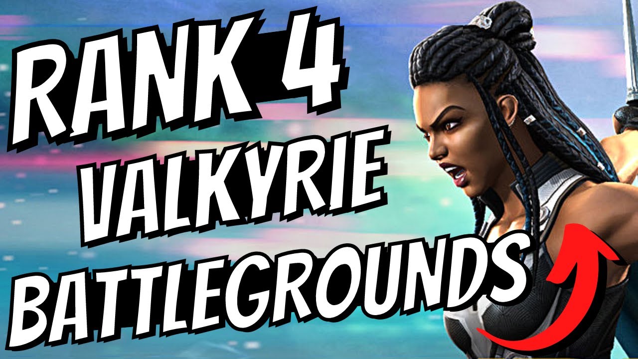 Rank 4 Valkyrie Is PHENOMENAL In Battlegrounds - YouTube
