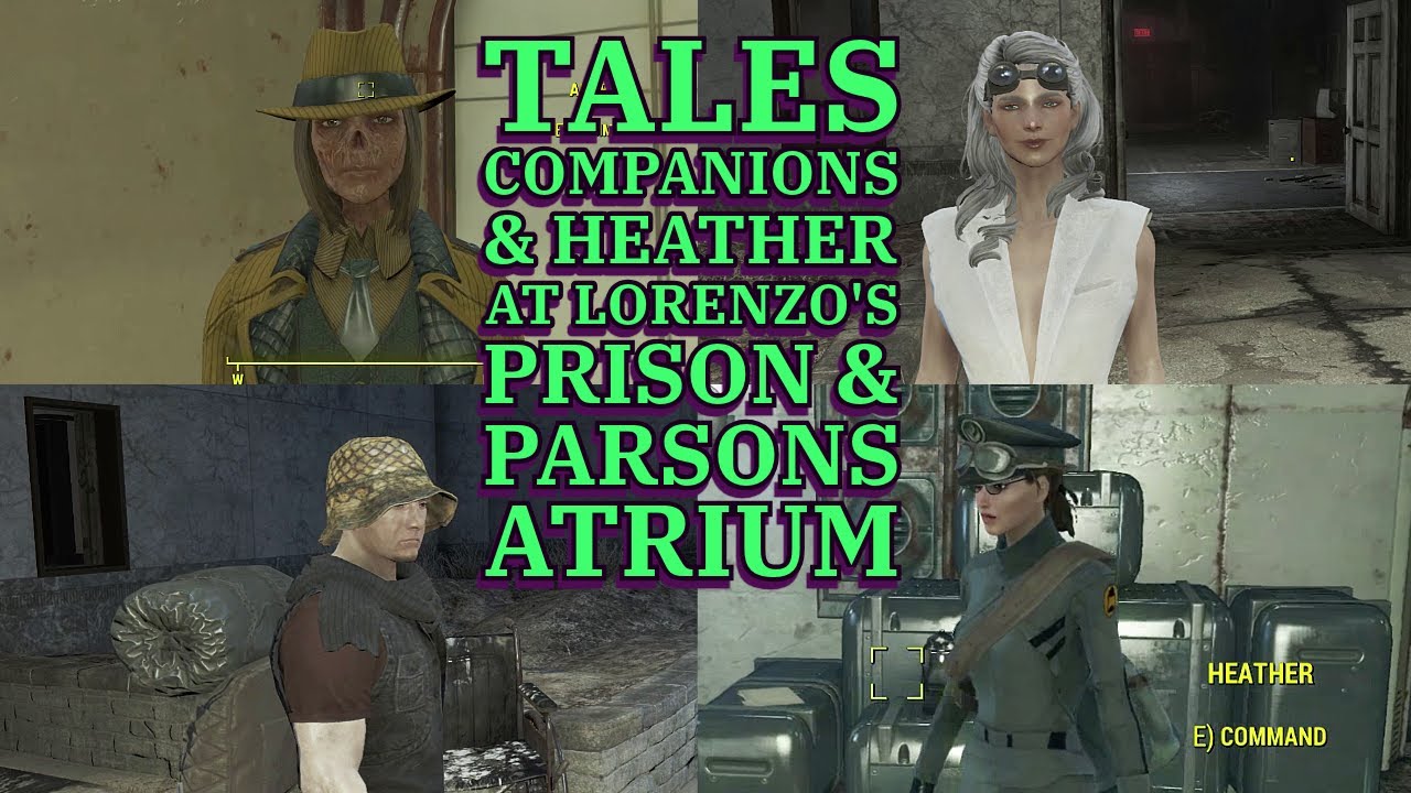Tales Companions and Heather at Lorenzo's Prison & Parsons Atrium ...