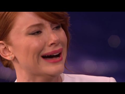 Bryce Dallas Howard Crying on Command While Talking About Home Depot Is ...