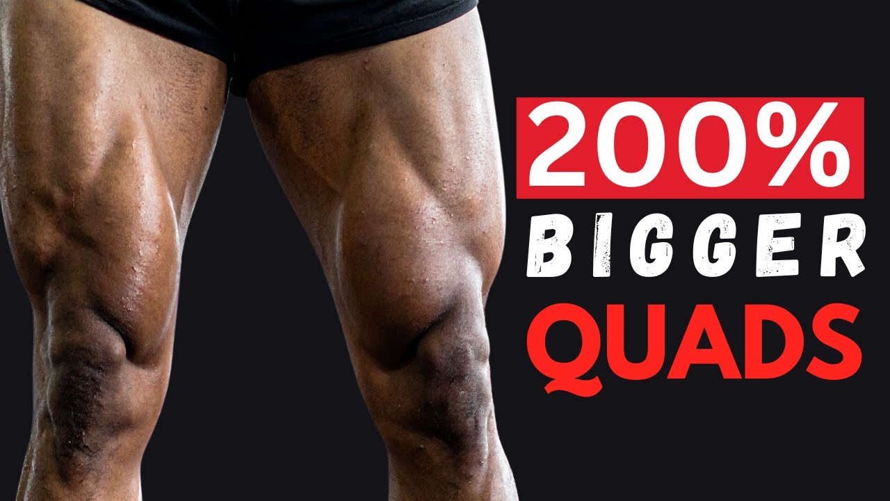 11 Minutes Quad Drill: Grow Bigger And Stronger Quads. 🔥 No Gym. No ...