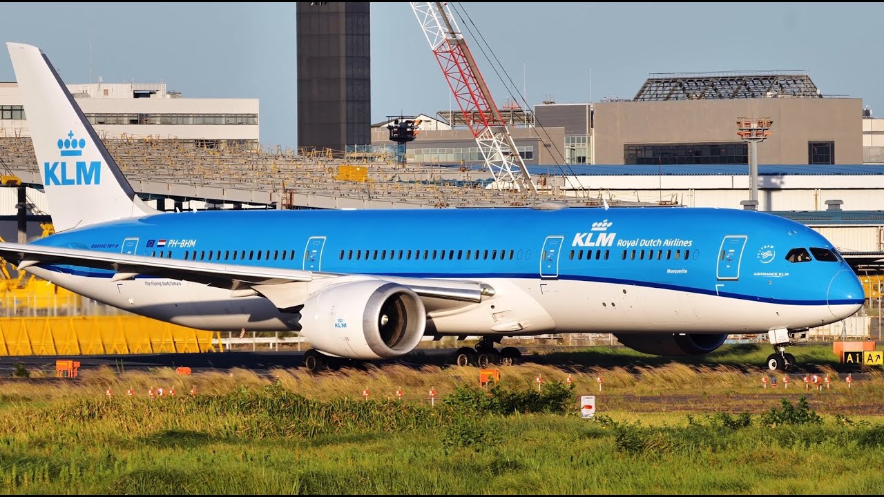 KLM Boeing 787-9 PH-BHM Takeoff from Narita 16R | NRT/RJAA - YouTube