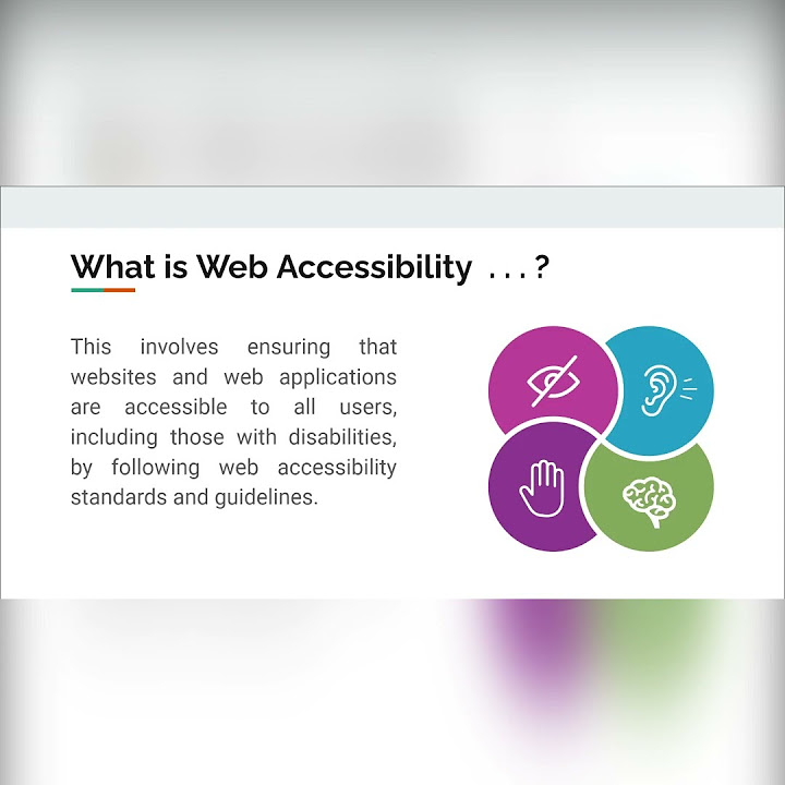 What is Web Accessibility? | Web Accessibility #placement #coding #webdevelopment #html # ...